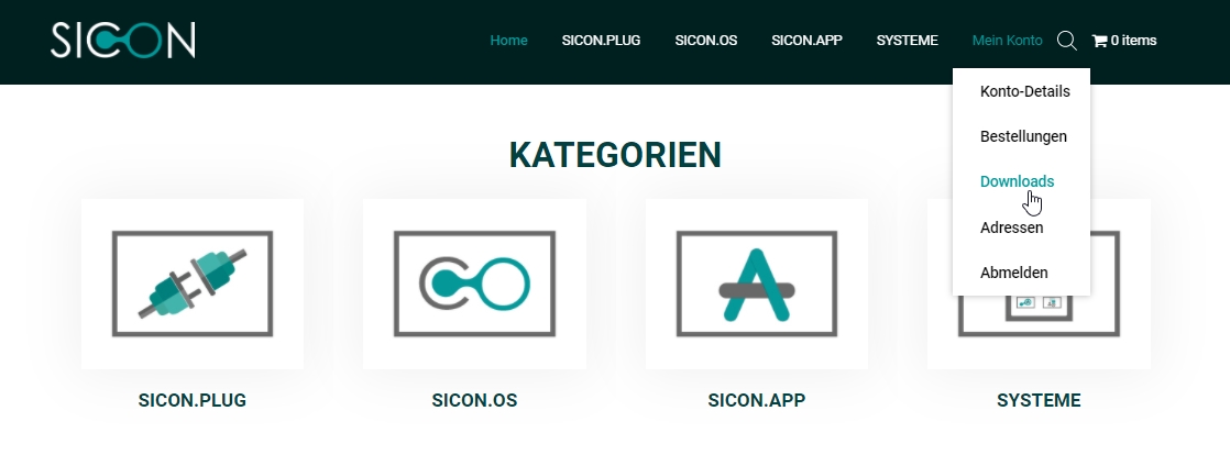 SICON.OS VA (Virtual Appliance)