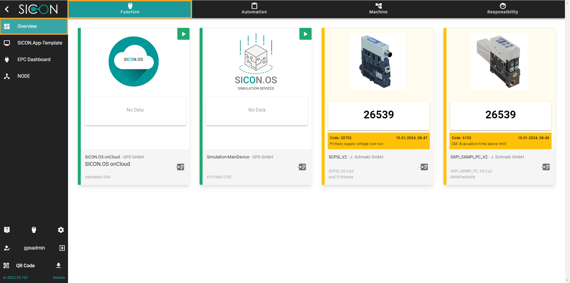 Homepage [docs.service.sicon.eco]